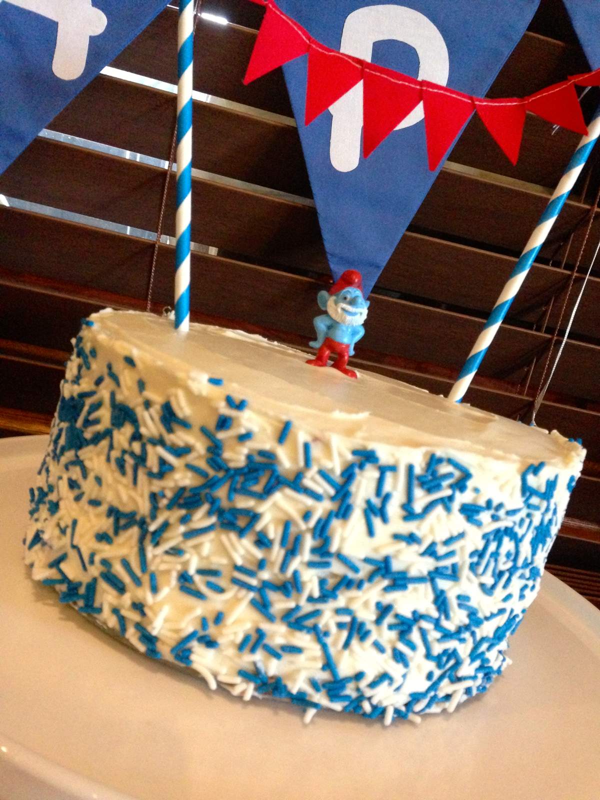 The smurfs Birthday Party Ideas | Photo 1 of 16 | Catch My Party