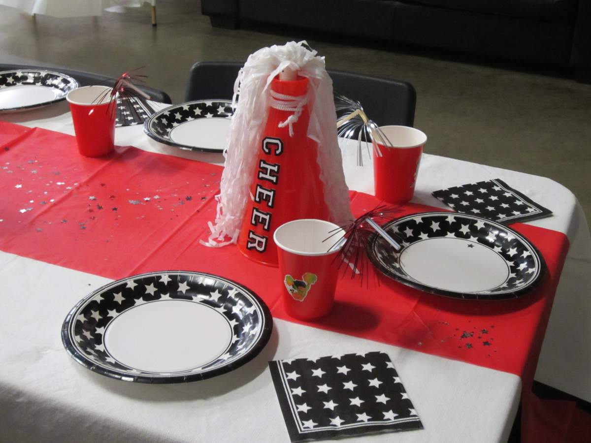 Cheerleader Birthday Party Ideas | Photo 1 of 8 | Catch My Party