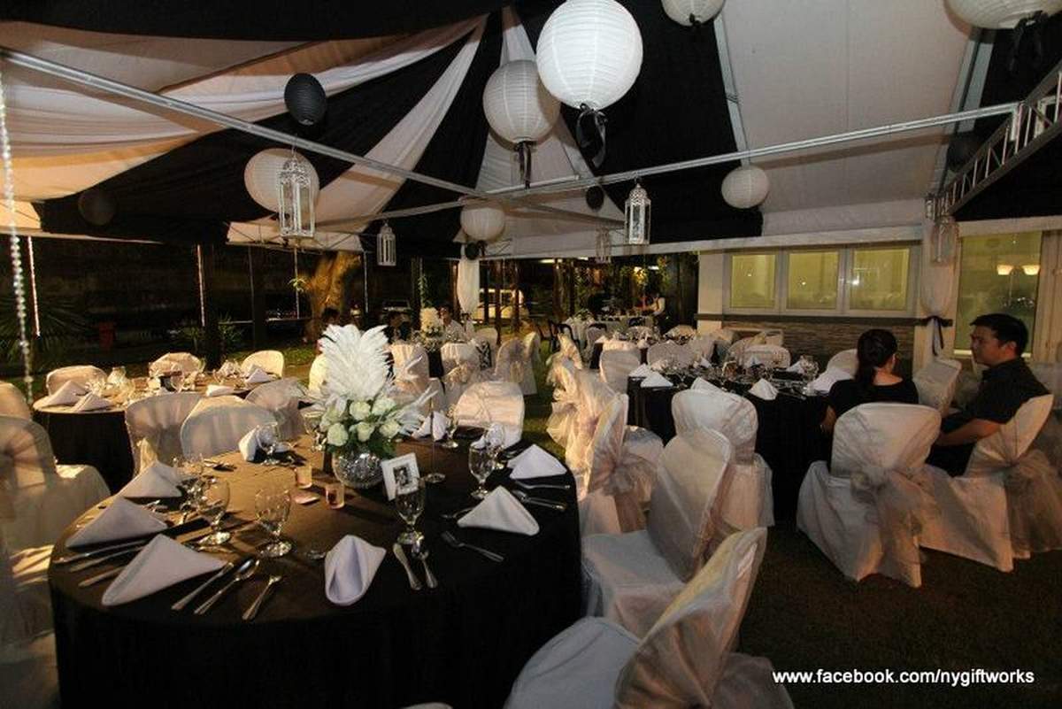 Black & White Birthday Party Ideas | Photo 6 of 67 | Catch My Party