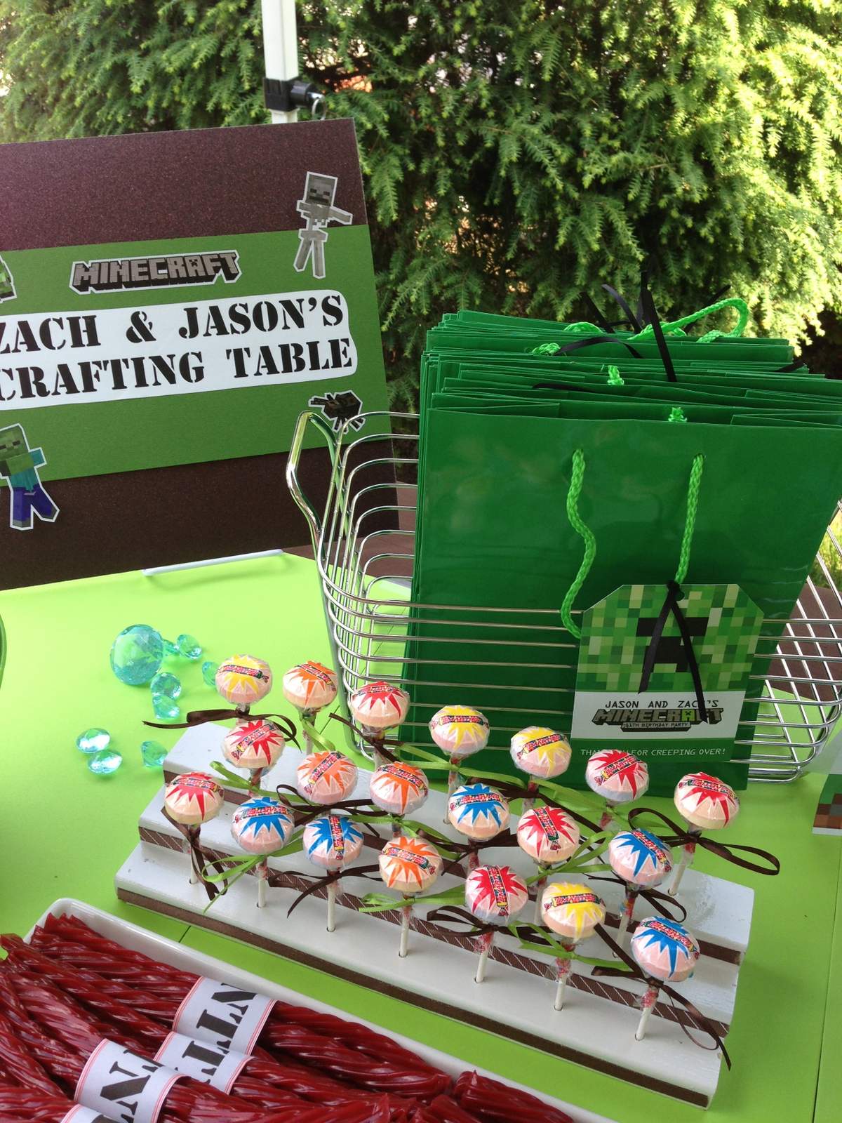 Minecraft & Video Games Birthday Party Ideas | Photo 24 of 33 | Catch ...