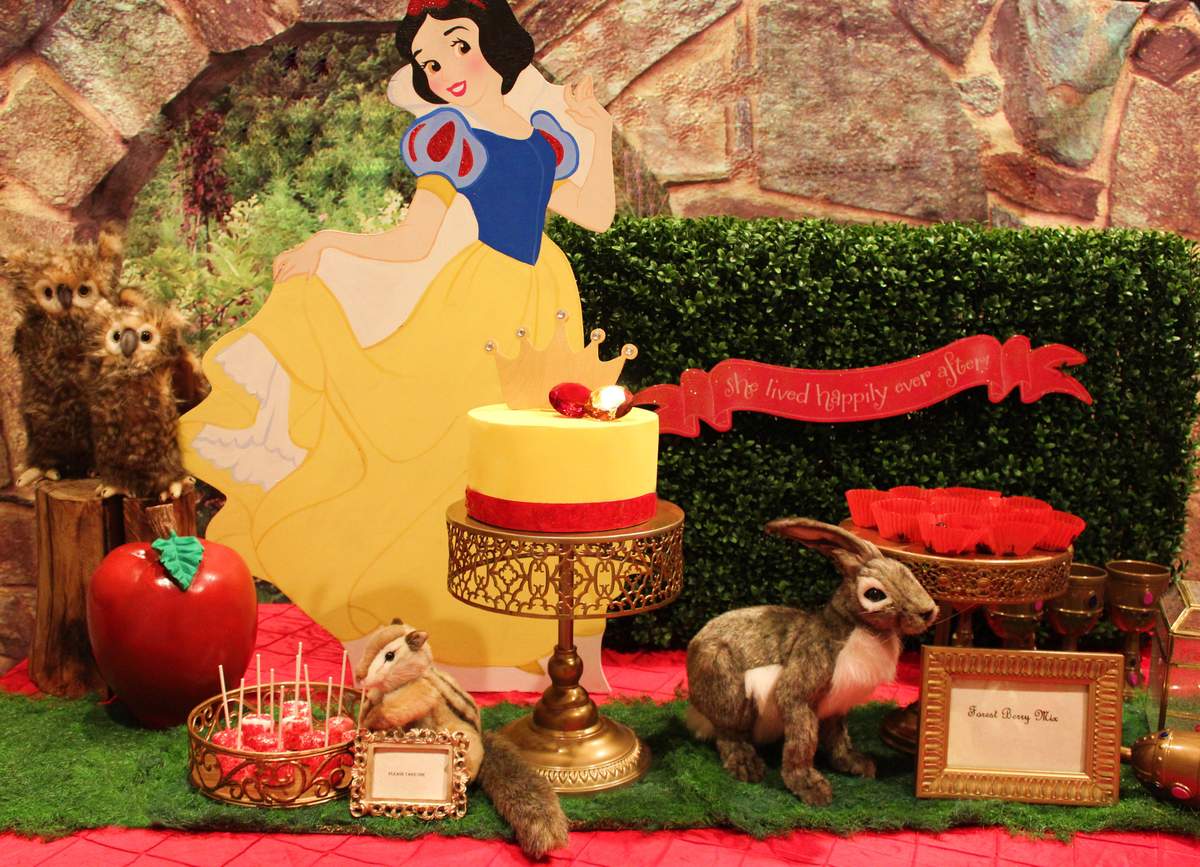 Snow White / Birthday "Snow White Princess turns 1" | Catch My Party