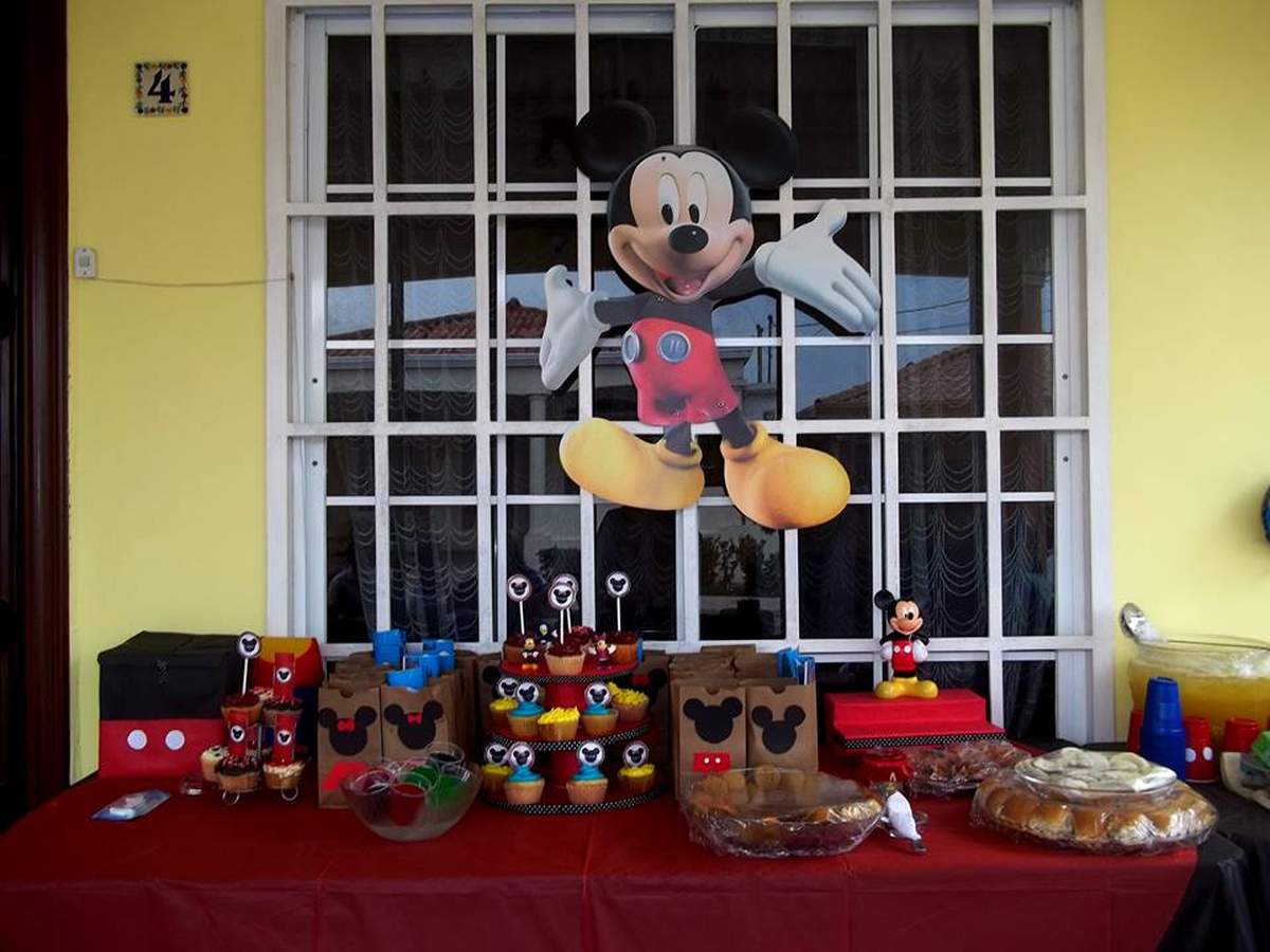 Mickey Mouse Birthday Party Ideas | Photo 9 of 12 | Catch My Party