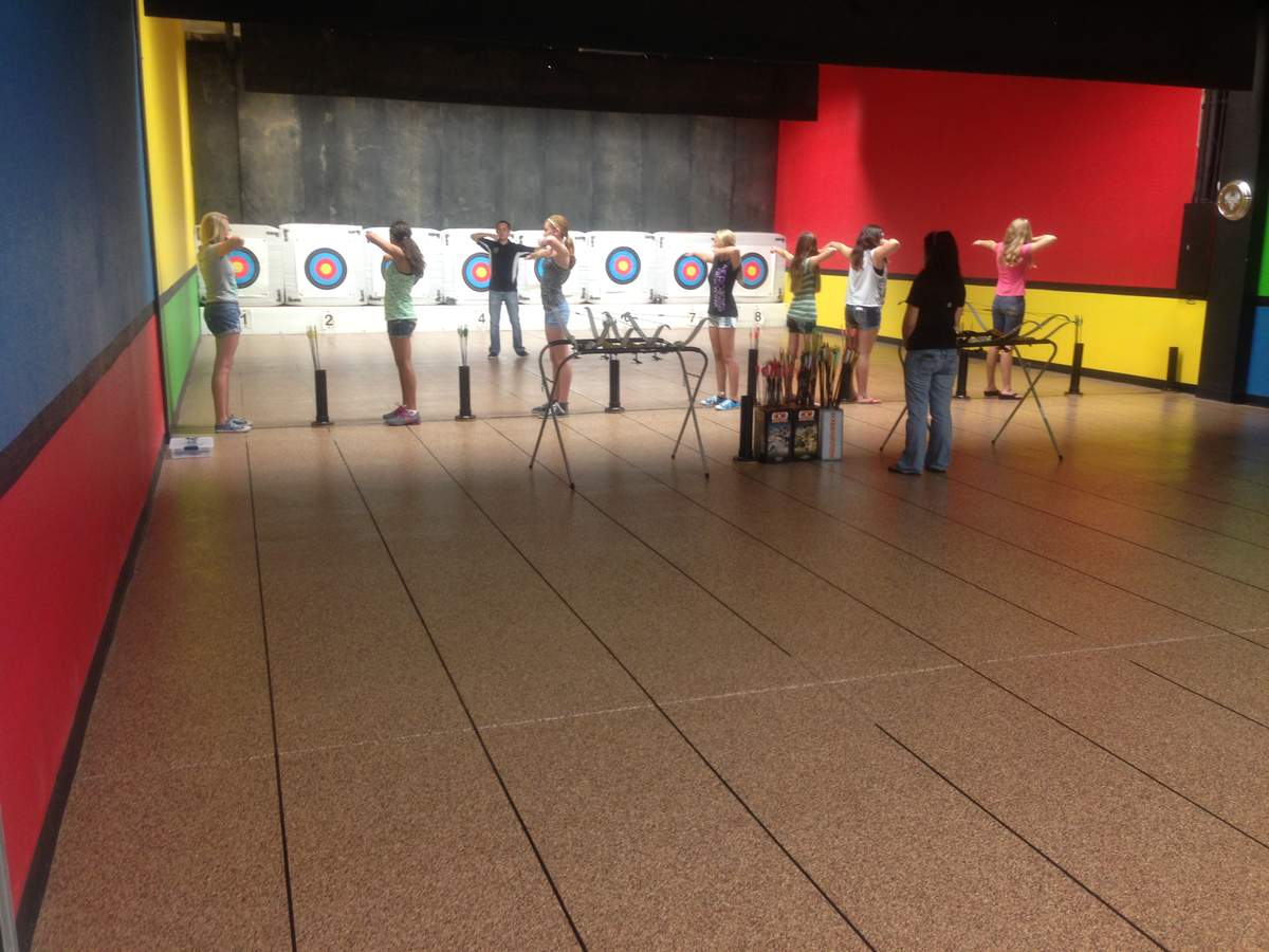 Archery; Sports Birthday Party Ideas | Photo 3 of 32 | Catch My Party
