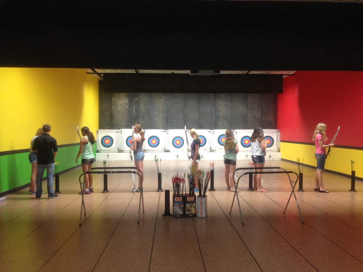 Archery; Sports Birthday Party Ideas | Photo 1 of 32 | Catch My Party