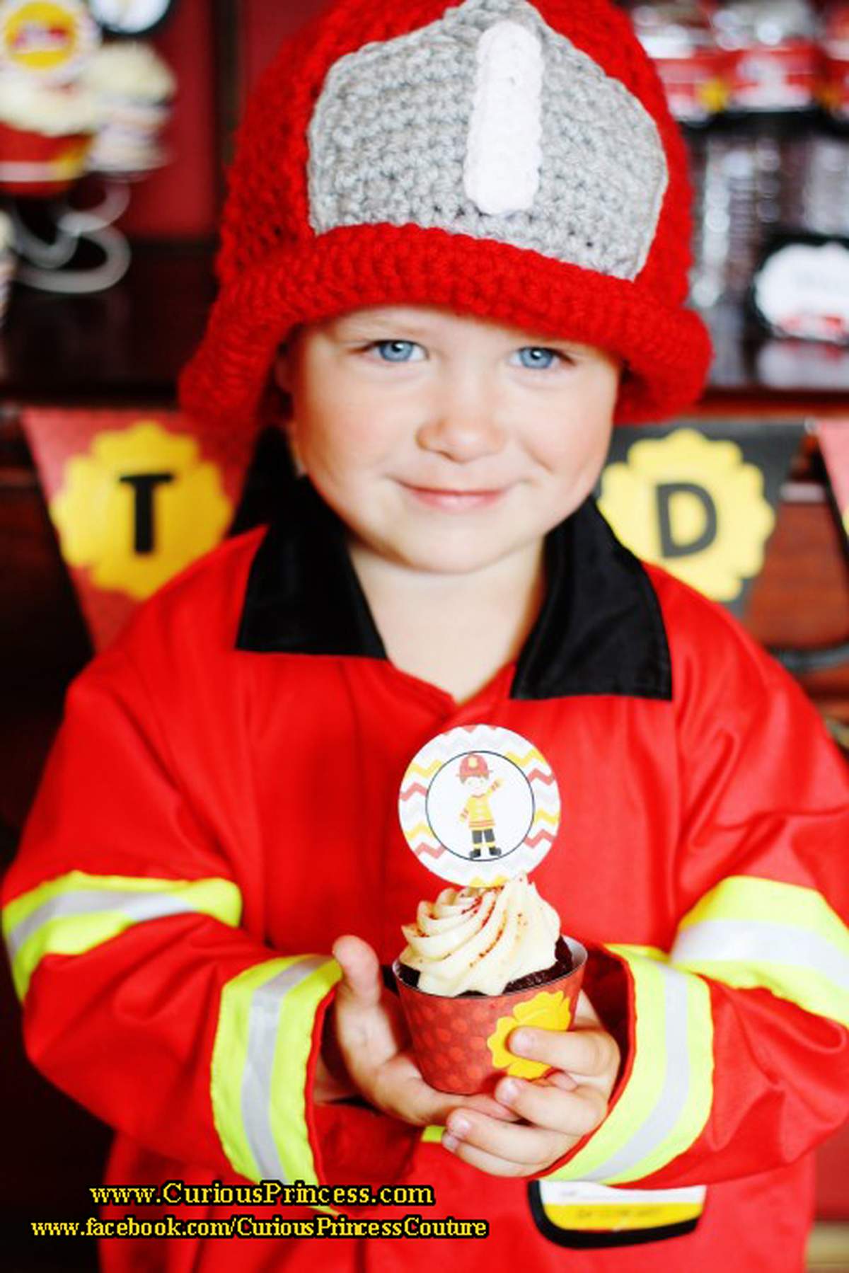 Firefighter Birthday Party Ideas | Photo 4 of 9 | Catch My Party