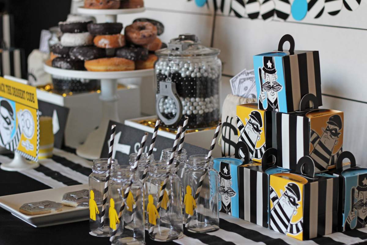 Cops and Robbers Birthday Party Ideas | Photo 1 of 65 | Catch My Party