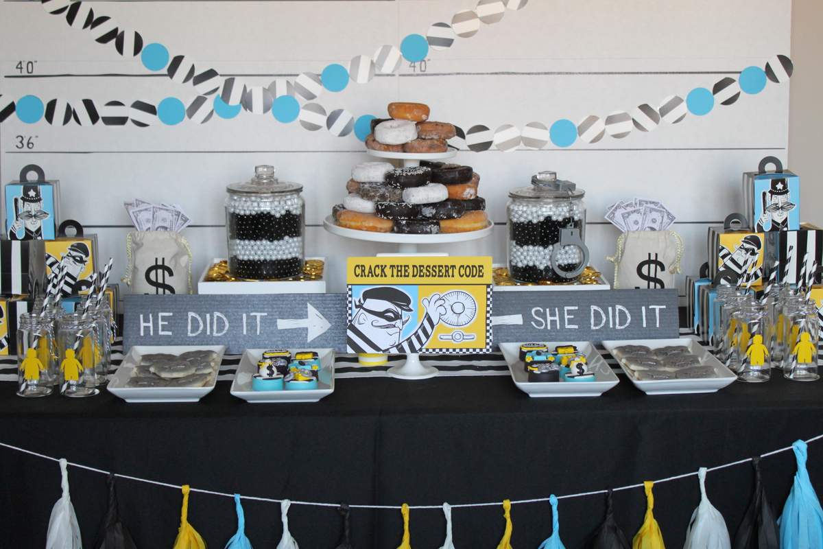 Cops and Robbers Birthday Party Ideas | Photo 1 of 65 | Catch My Party
