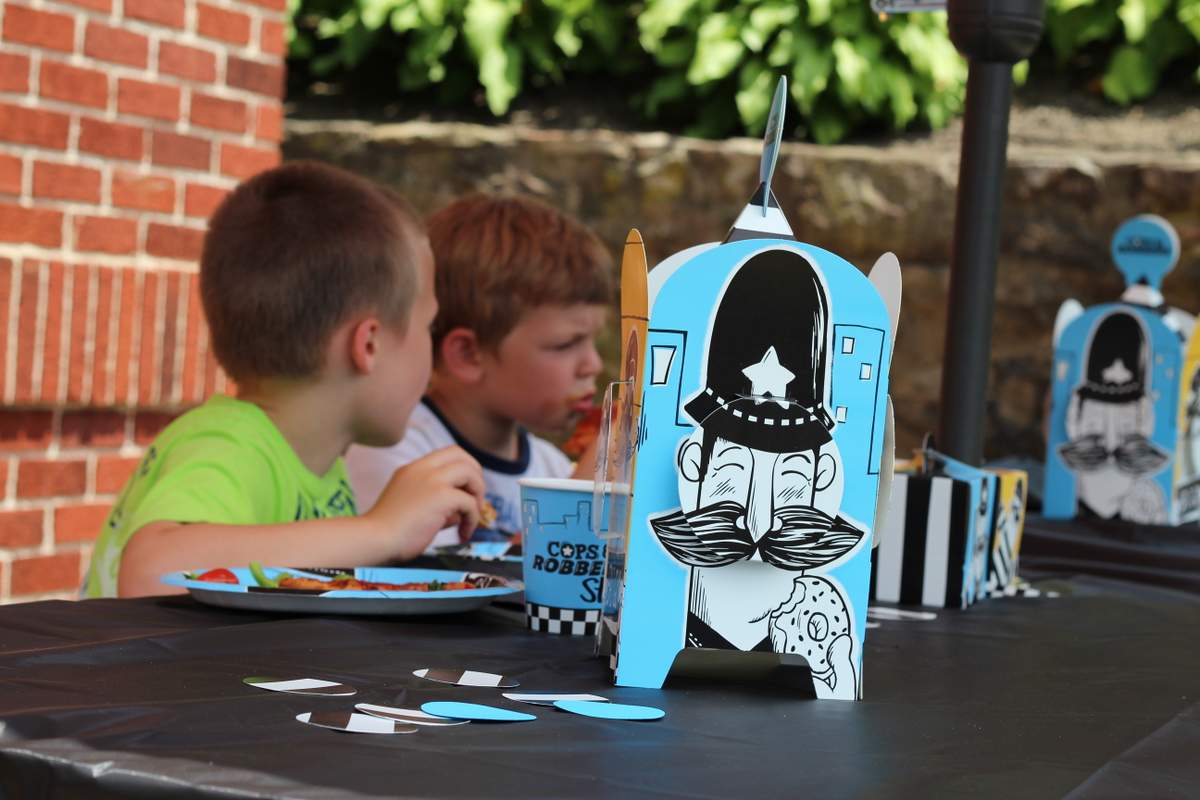 Cops and Robbers Birthday Party Ideas | Photo 1 of 65 | Catch My Party