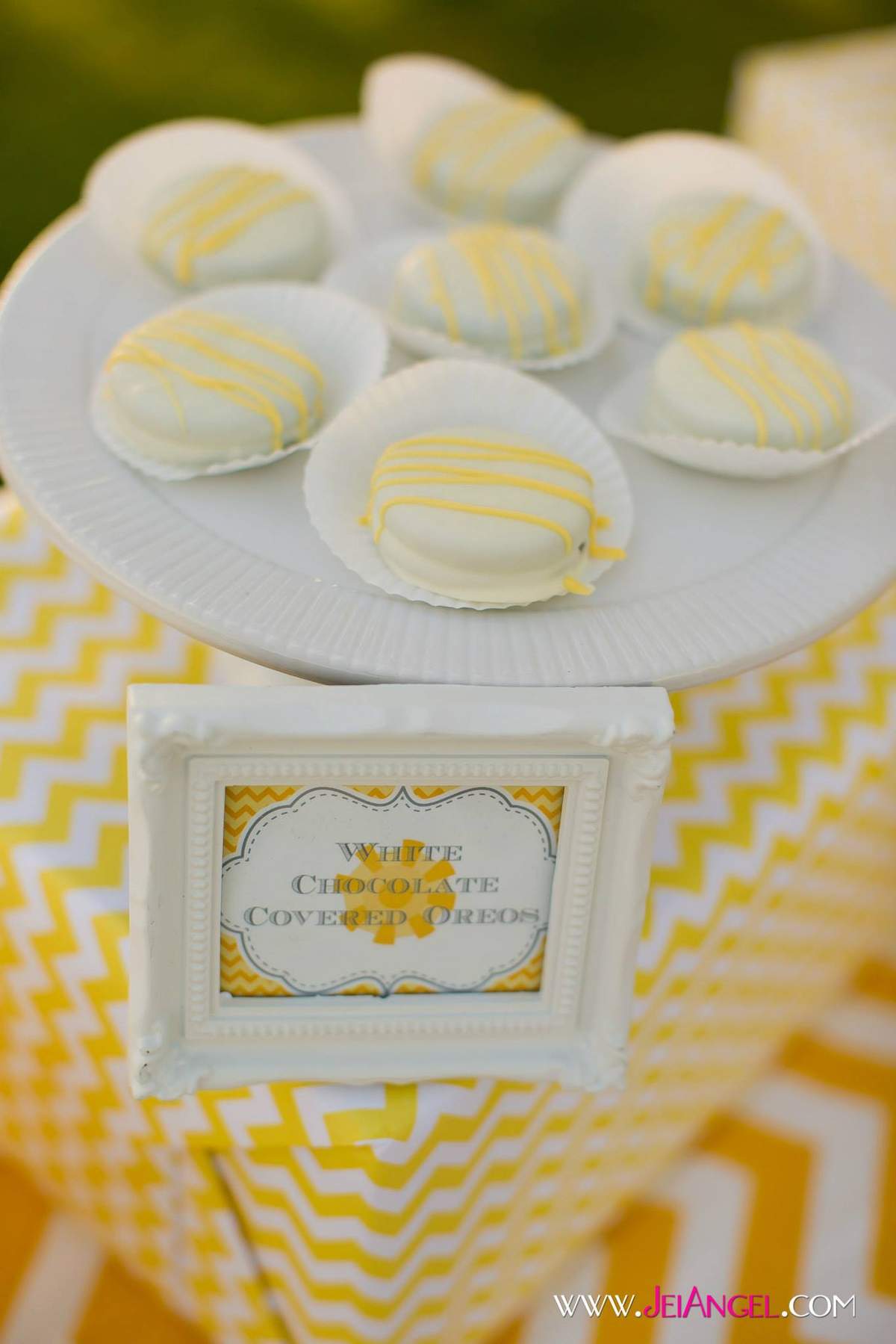 Sunshine Chevron Birthday Party Ideas | Photo 2 of 23 | Catch My Party