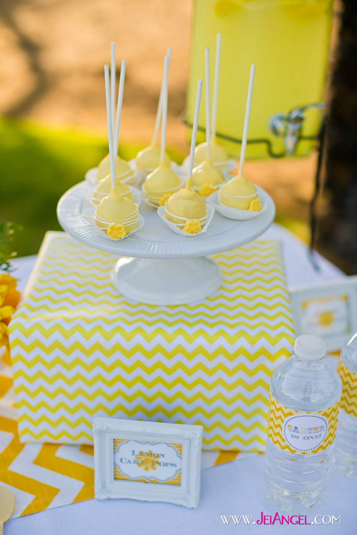 Sunshine Chevron Birthday Party Ideas | Photo 2 of 23 | Catch My Party