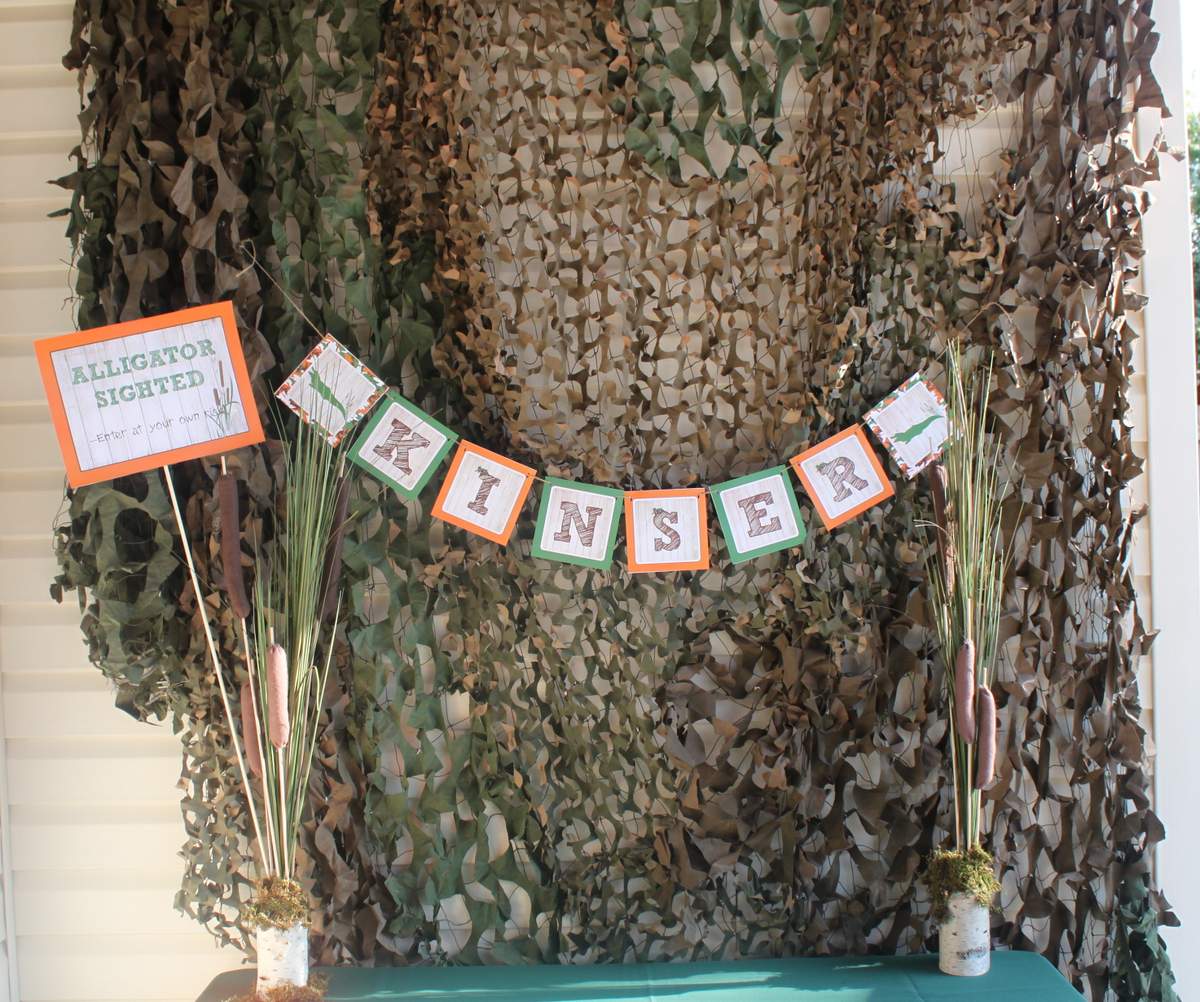Alligator/Swamp Birthday Party Ideas | Photo 14 of 38 | Catch My Party