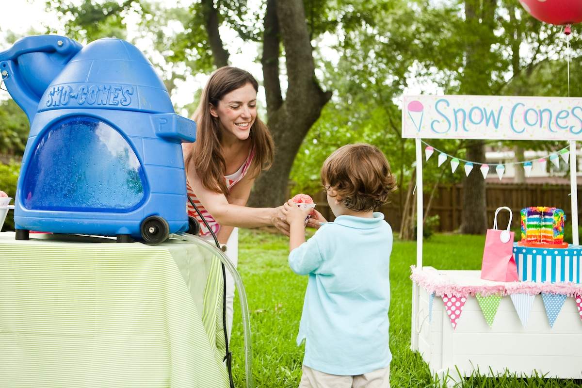 Summer Snow Cones Birthday Party Ideas | Photo 6 of 44 | Catch My Party