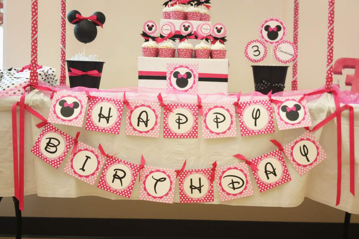 Minnie's BowTique Birthday Party Ideas | Photo 10 of 26 | Catch My Party