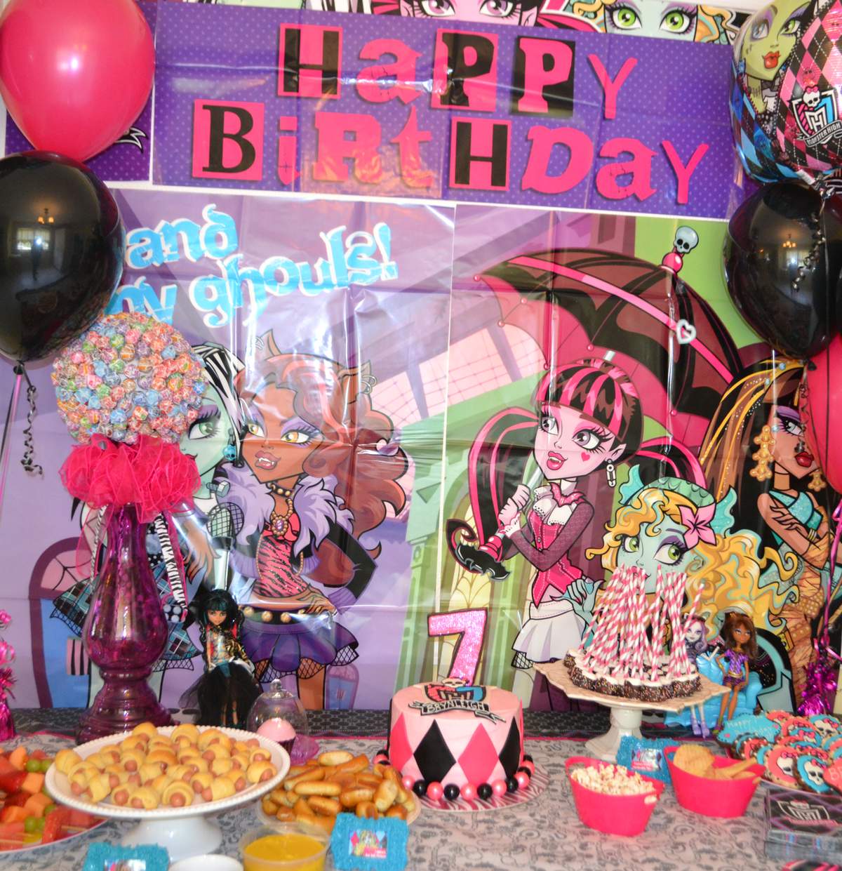 Monster High Spa Birthday Party Birthday Party Ideas | Photo 1 of 7 ...