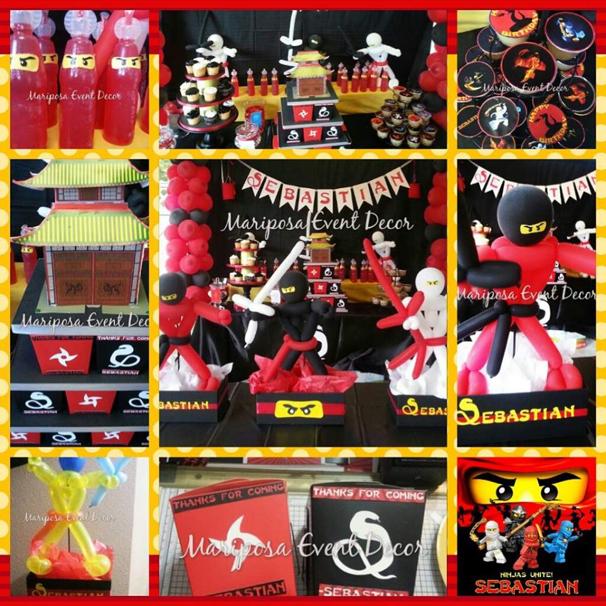 Ninjas Birthday Party Ideas | Photo 11 of 11 | Catch My Party