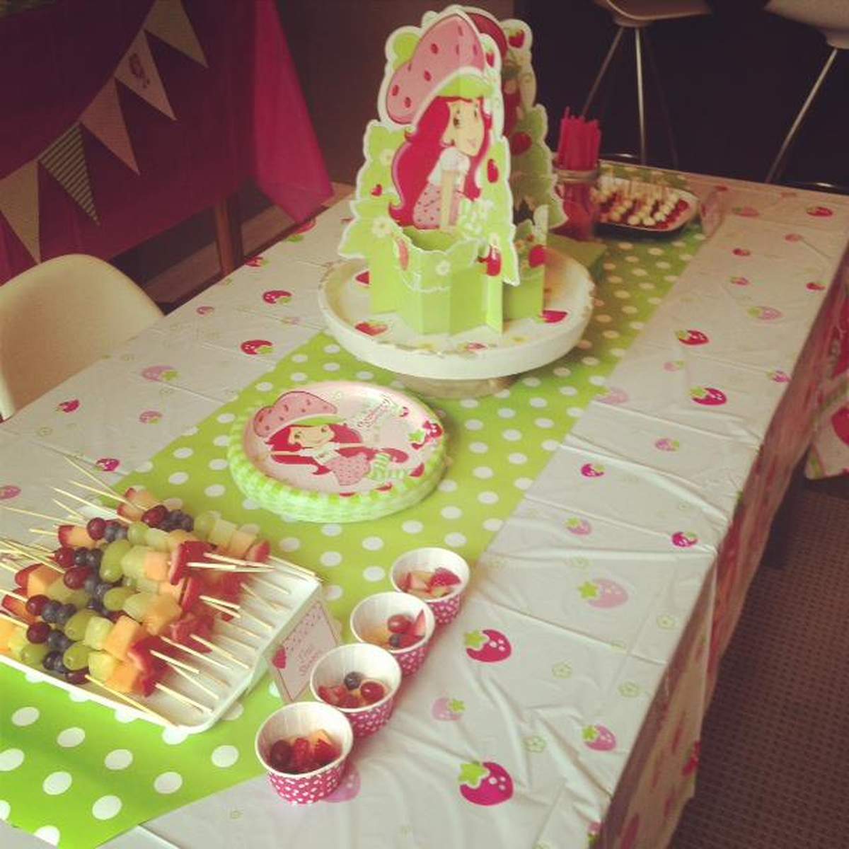 Strawberry Shortcake Birthday Party Ideas | Photo 1 of 20 | Catch My Party