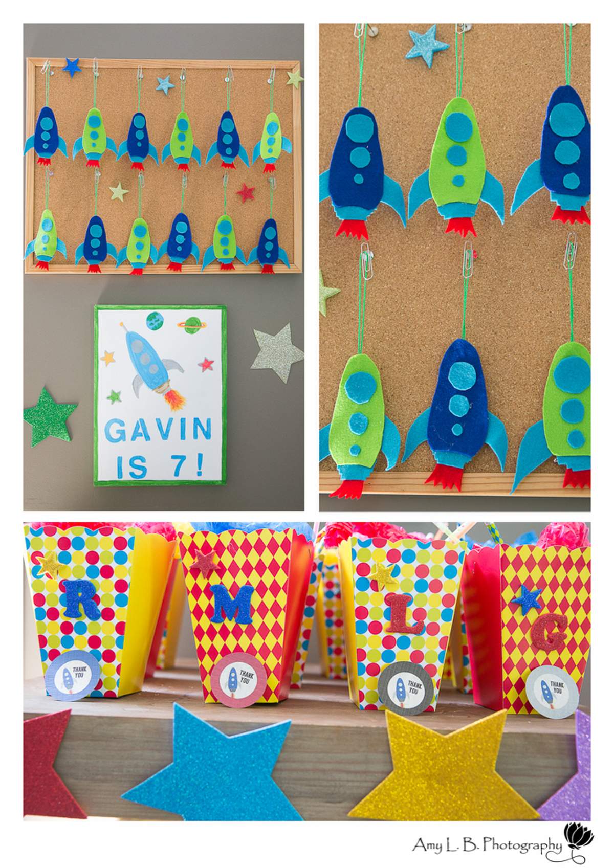 rocket/space Birthday Party Ideas | Photo 1 of 27 | Catch My Party