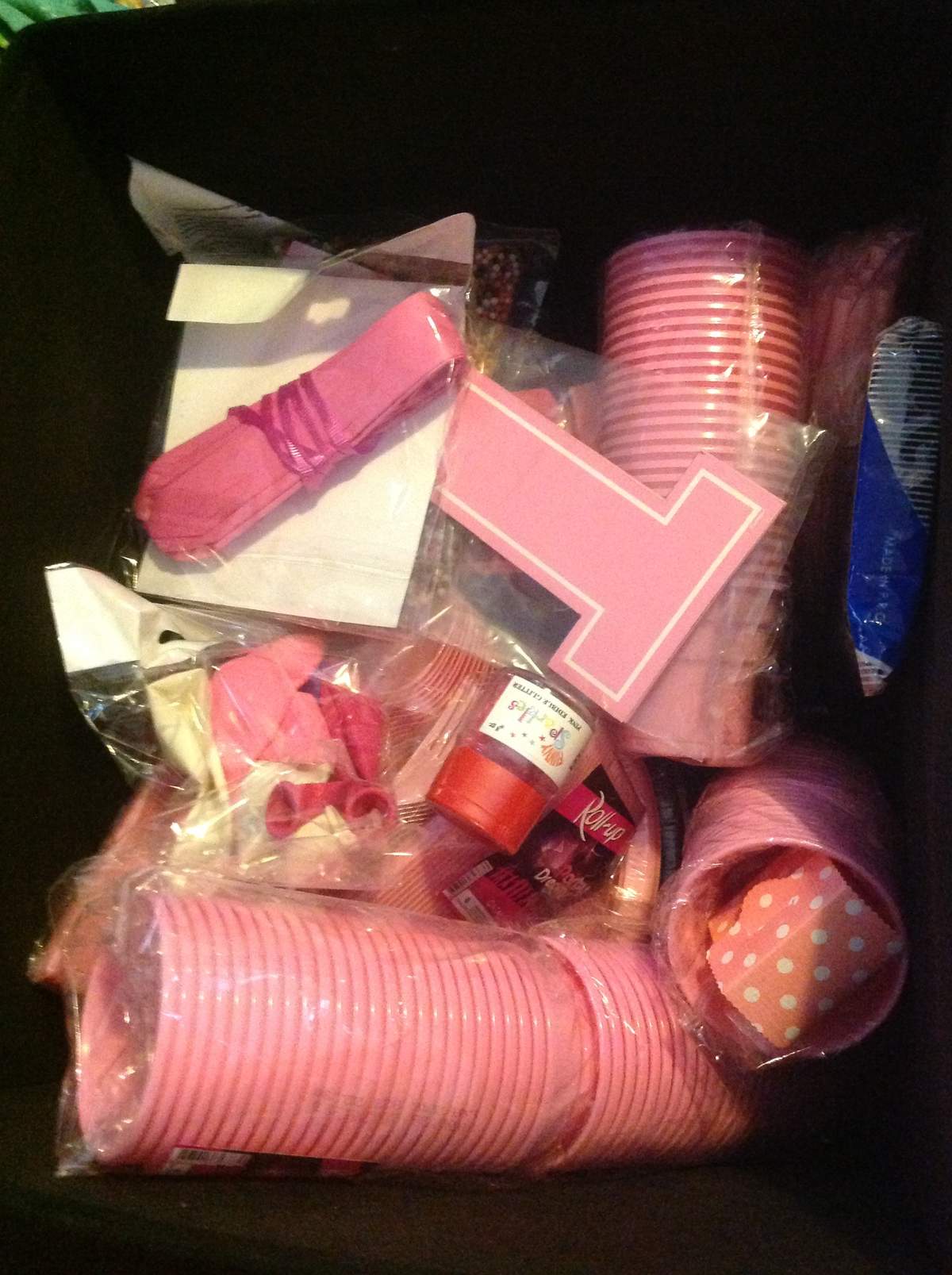 Silhoutte with pacifier Birthday Party Ideas | Photo 17 of 22 | Catch ...