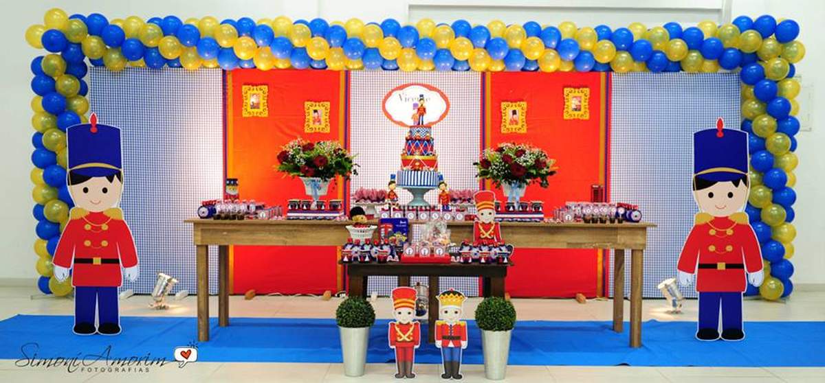 Tin Soldier Birthday Party Ideas | Photo 4 of 13 | Catch My Party