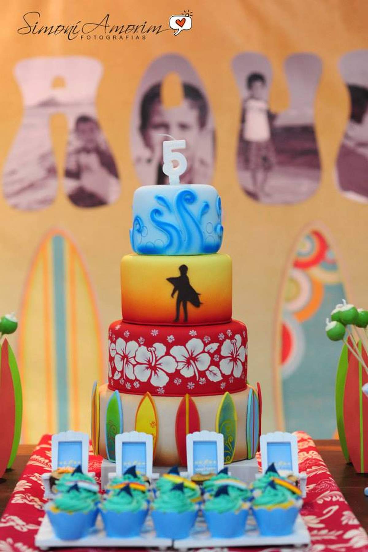 Surf Party Birthday Party Ideas | Photo 2 of 12 | Catch My Party