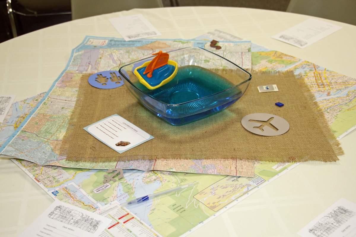 Maps/Travel Baby Shower Party Ideas | Photo 10 of 14 | Catch My Party