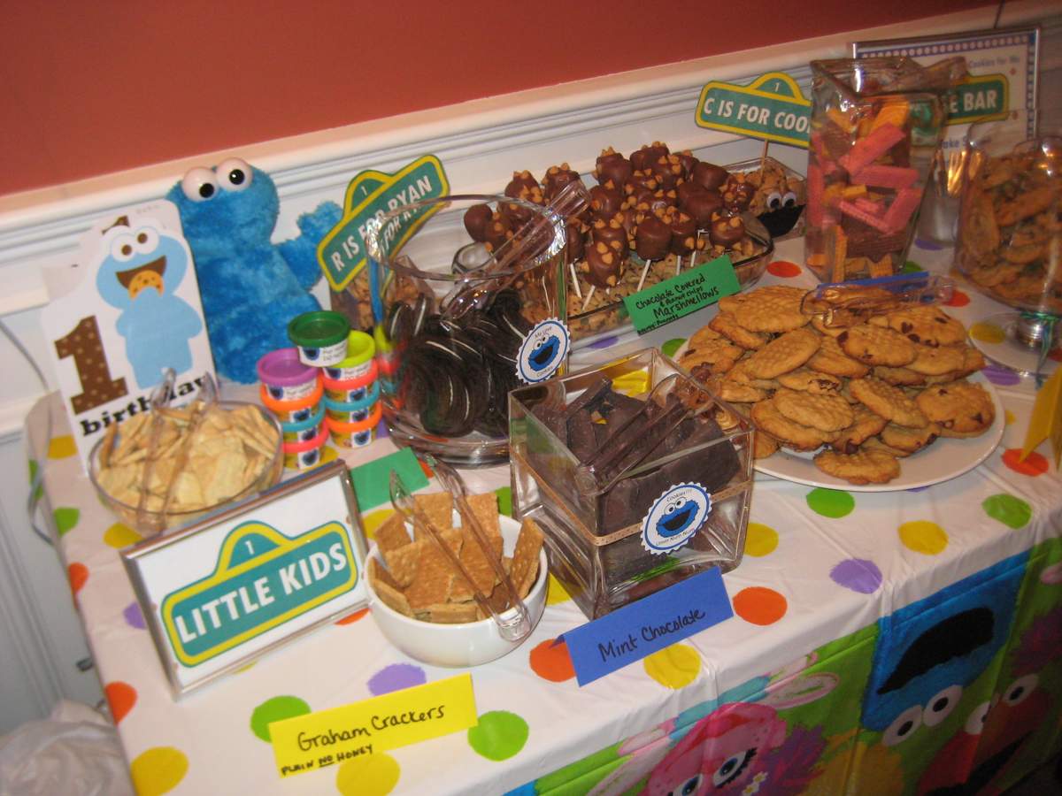 Cookie Monster Birthday Party Ideas | Photo 12 of 21 | Catch My Party