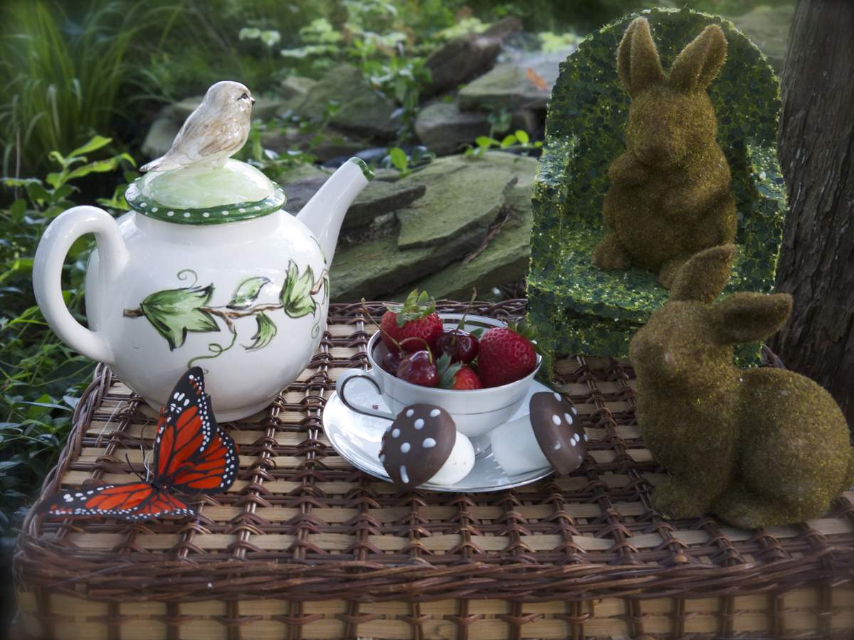 Outdoor Tea Party Party Ideas | Photo 2 of 8 | Catch My Party