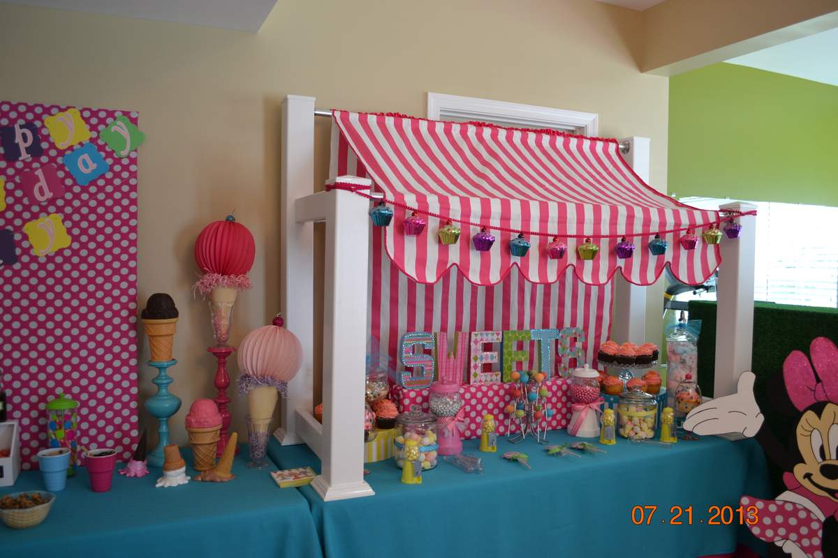 Sweet Shoppe Theme Birthday Party Ideas | Photo 10 of 17 | Catch My Party
