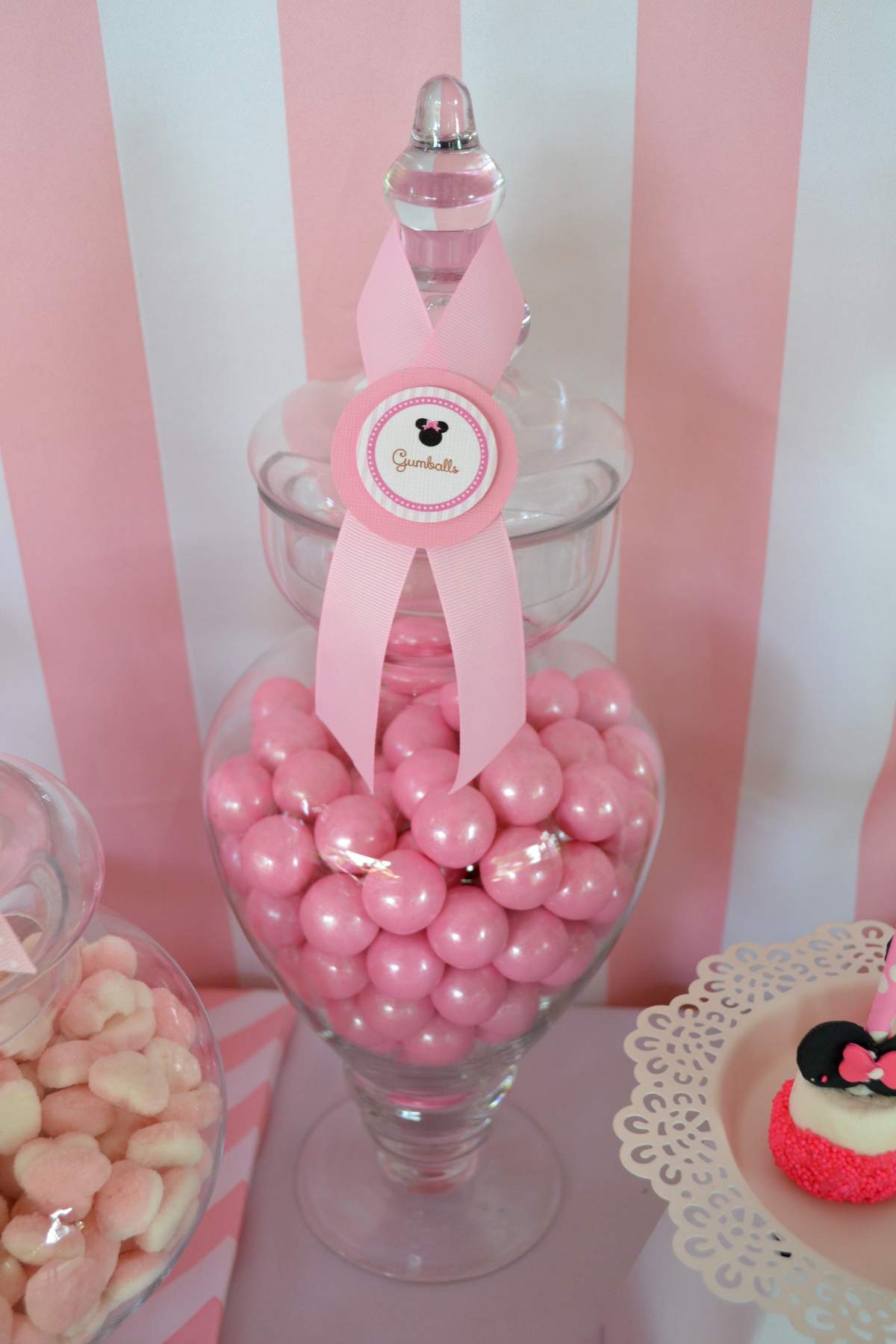 Minnie Mouse / Ice Cream Birthday Party Ideas | Photo 2 of 53 | Catch ...