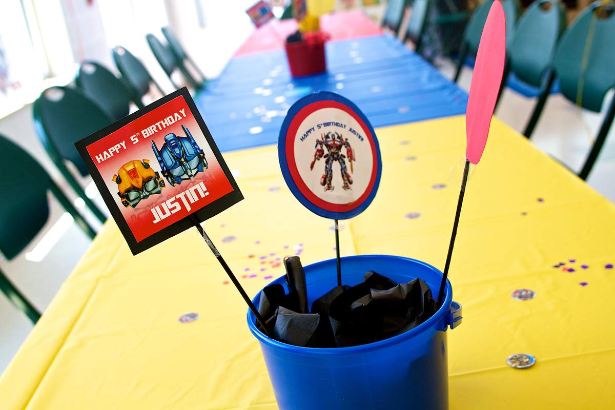 Transformers Birthday Party Ideas | Photo 2 of 69 | Catch My Party