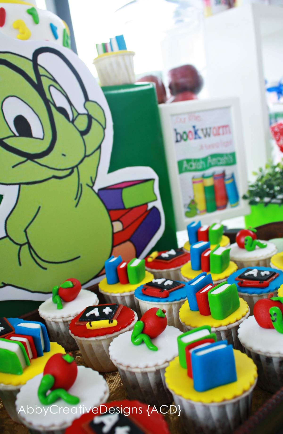 The Little Bookworm Birthday Party Ideas | Photo 1 of 18 | Catch My Party
