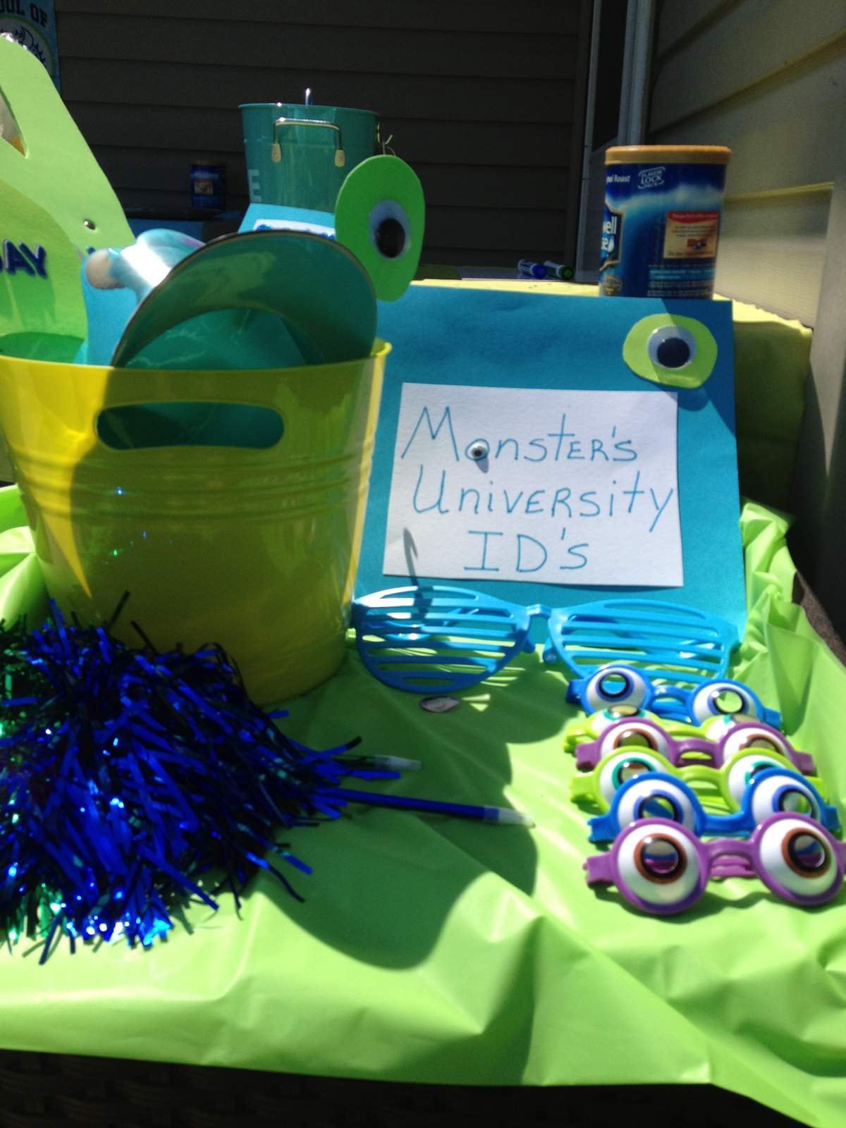 Monster's University/Pool Party Birthday Party Ideas | Photo 3 of 9 ...