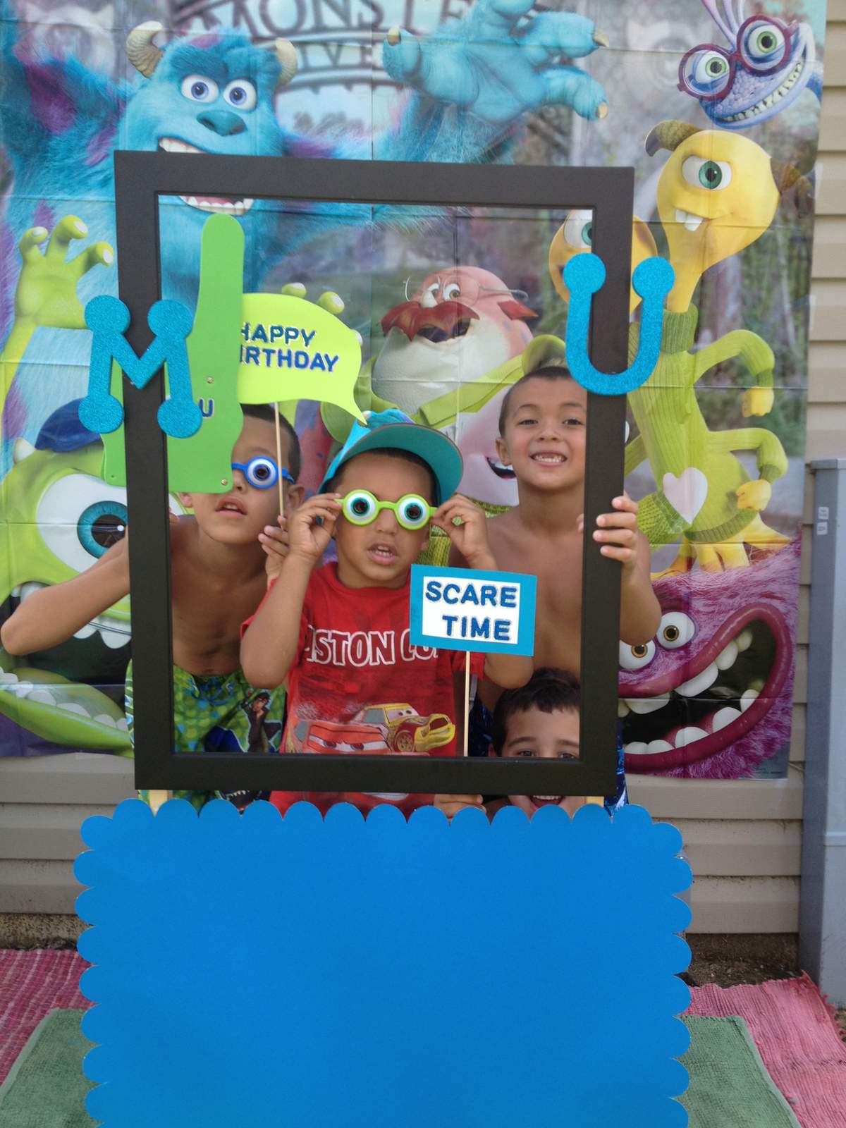 Monster's University/Pool Party Birthday Party Ideas | Photo 3 of 9 ...