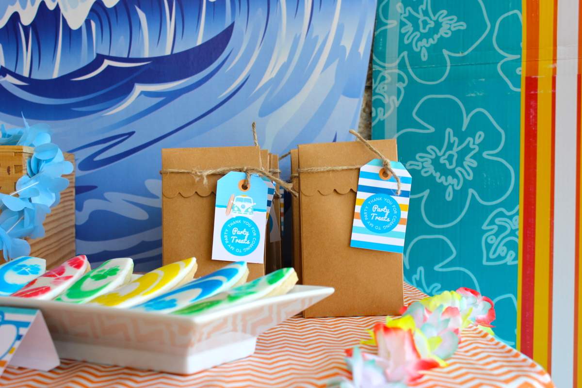 Surfing Birthday Party Ideas | Photo 1 of 53 | Catch My Party