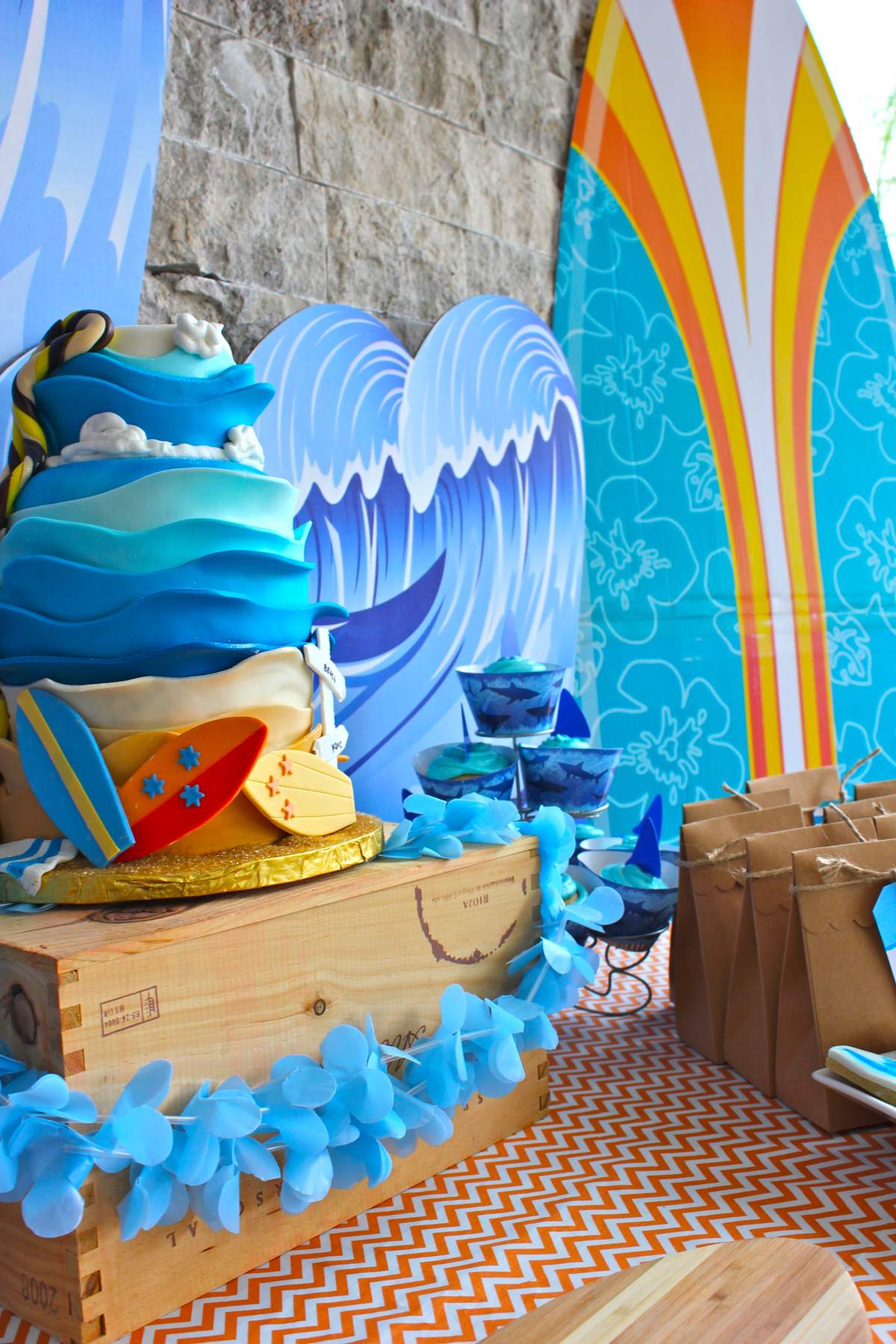 Surfing Birthday Party Ideas | Photo 16 of 53 | Catch My Party