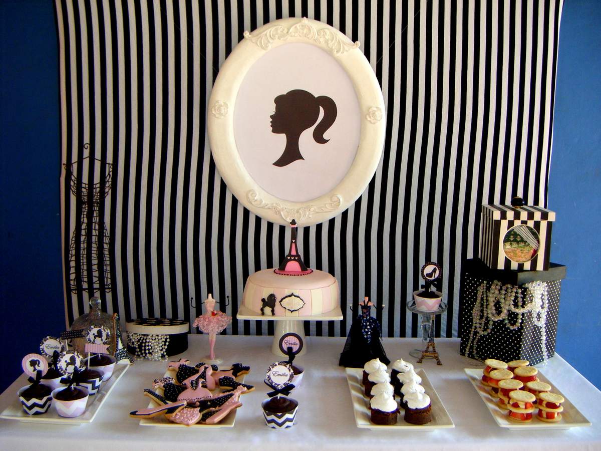 Fashion doll party Birthday Party Ideas | Photo 1 of 19 | Catch My Party