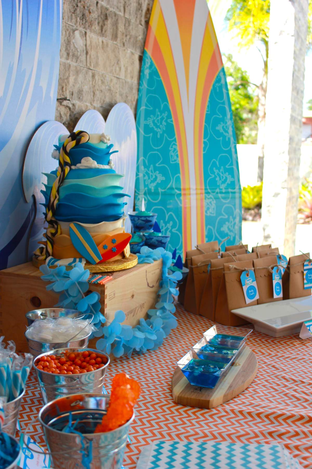 Surfing Birthday Party Ideas | Photo 3 of 53 | Catch My Party