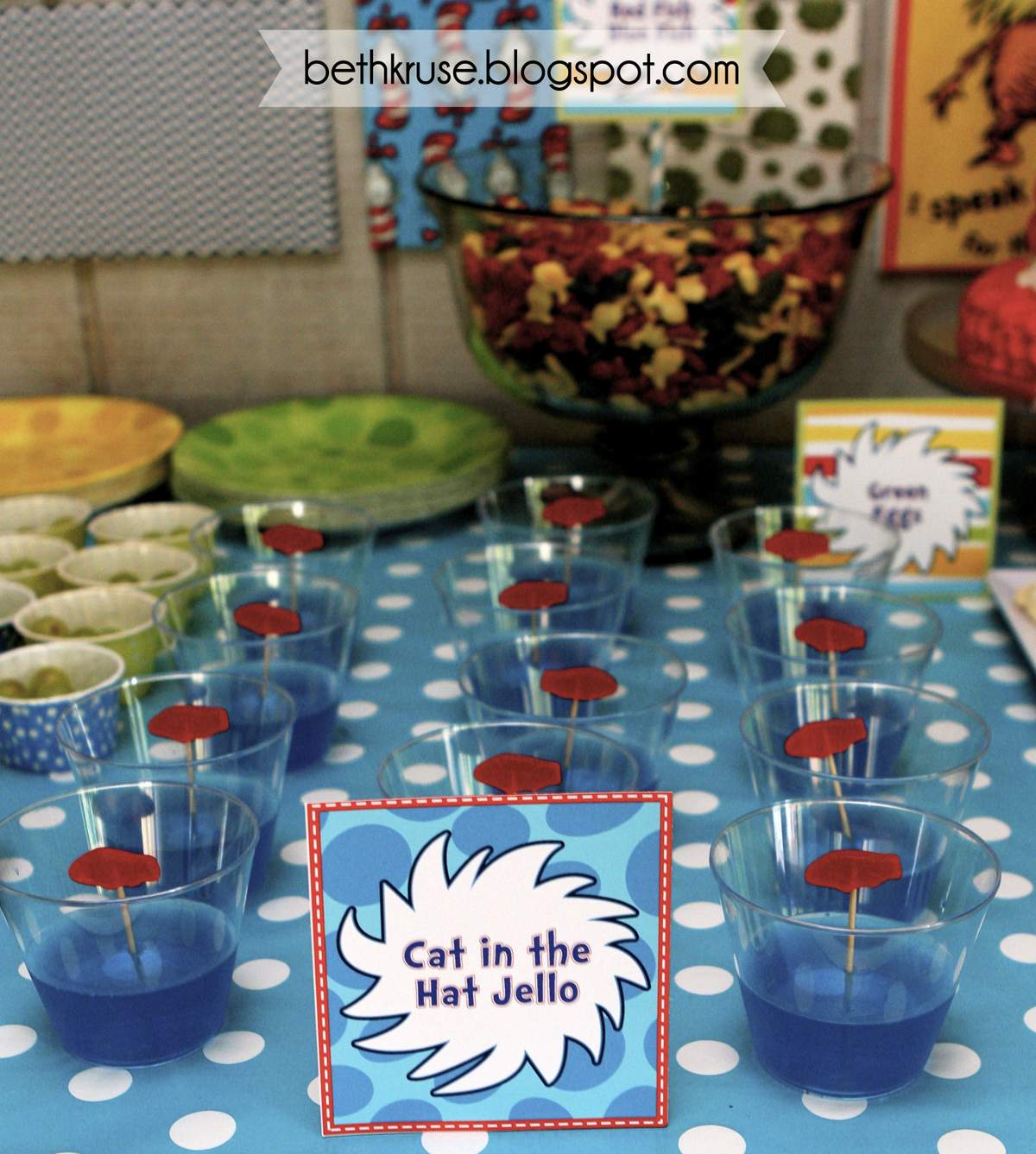Dr. Seuss Birthday Party Ideas | Photo 30 of 48 | Catch My Party