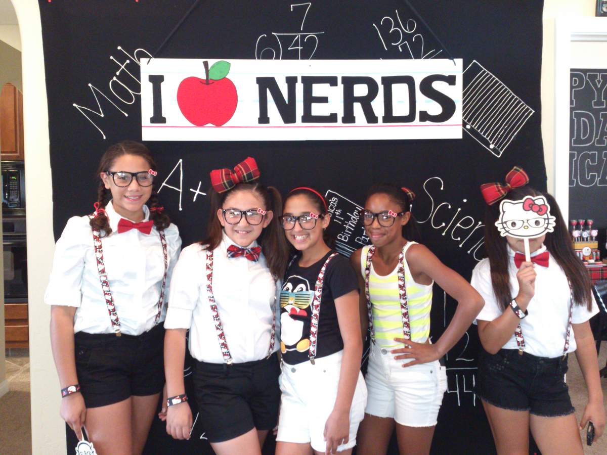 Hello Kitty Nerd Birthday Party Ideas | Photo 1 of 43 | Catch My Party