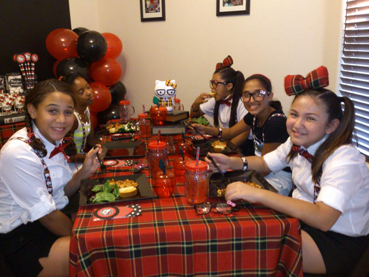 Hello Kitty Nerd Birthday Party Ideas | Photo 1 of 43 | Catch My Party
