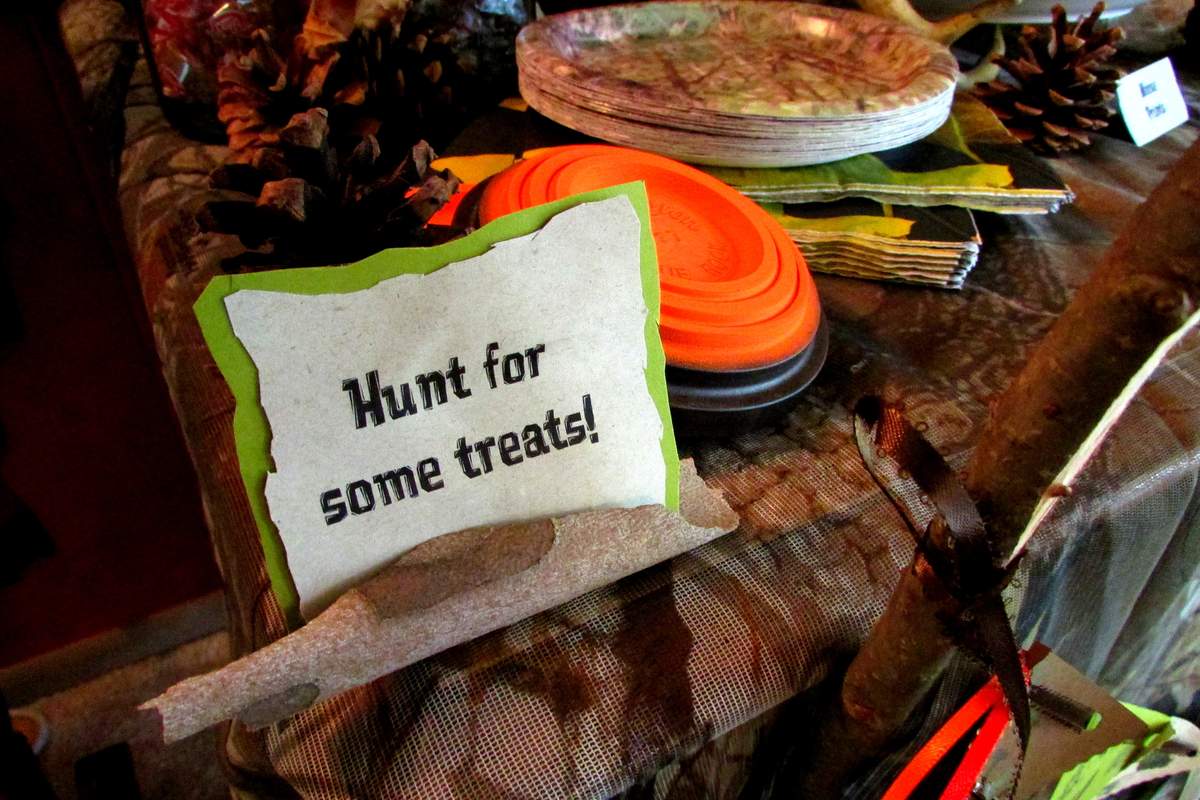 Hunting Birthday Party Ideas | Photo 17 of 33 | Catch My Party