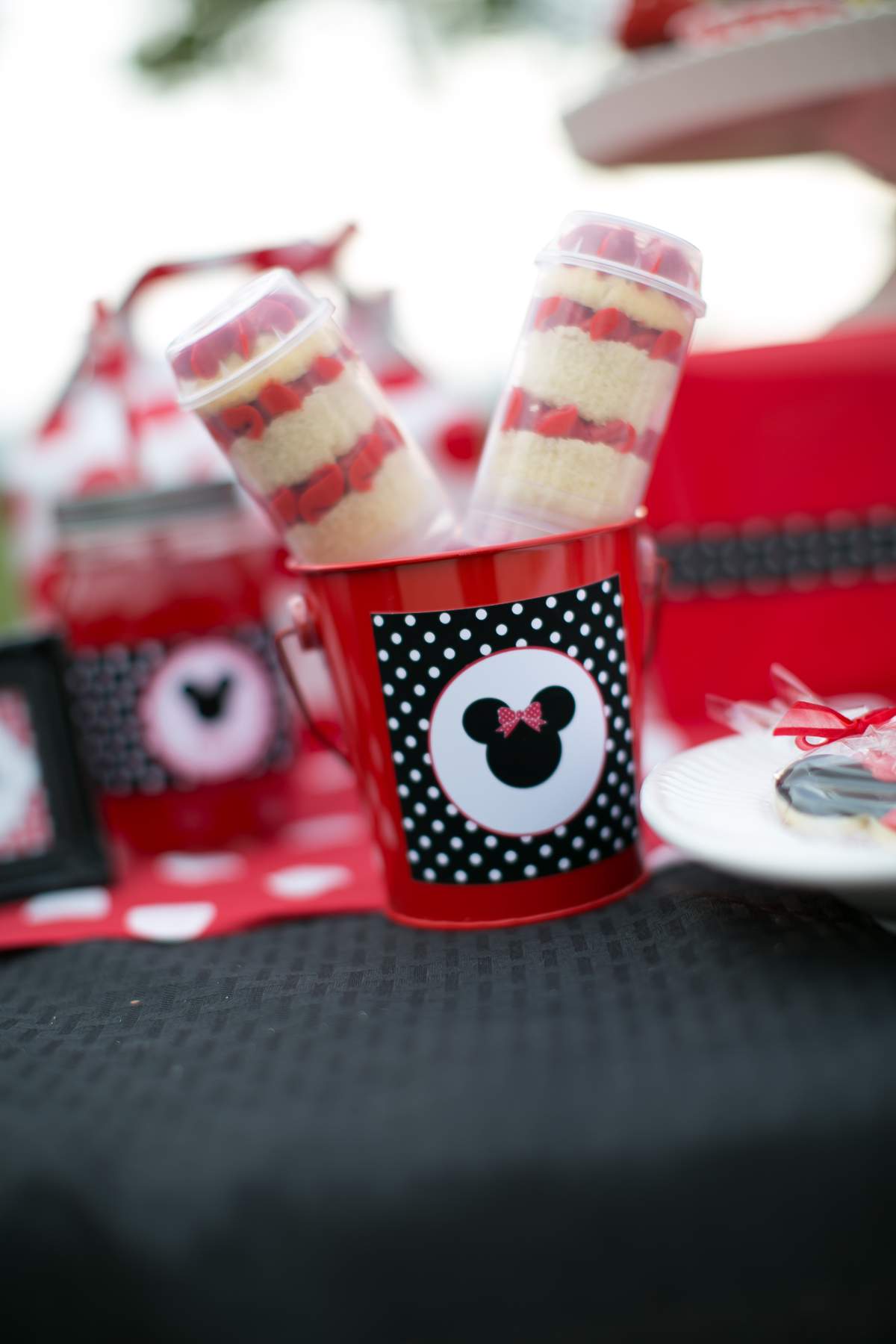 Minnie Mouse Polka dots Birthday Party Ideas | Photo 6 of 21 | Catch My Party