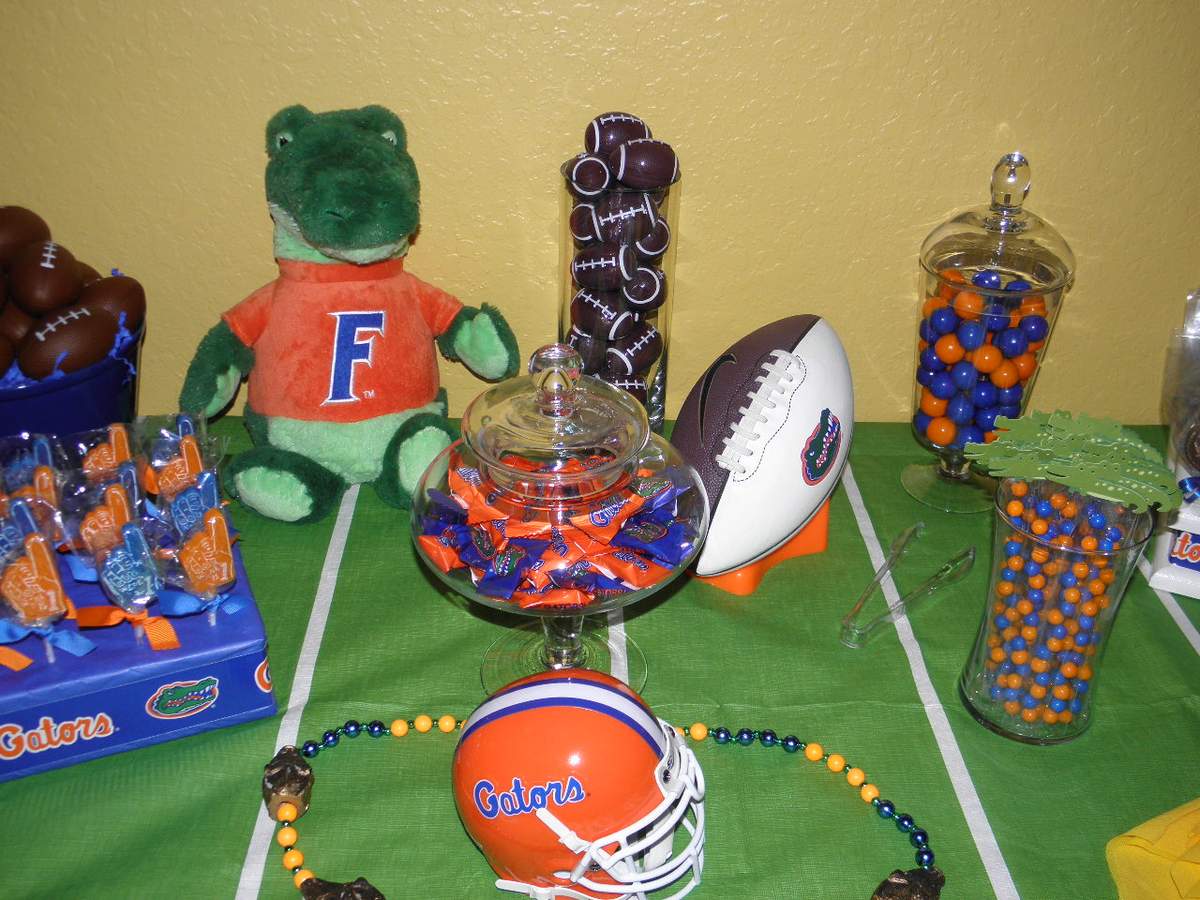 Football/Gators Birthday Party Ideas | Photo 1 of 45 | Catch My Party