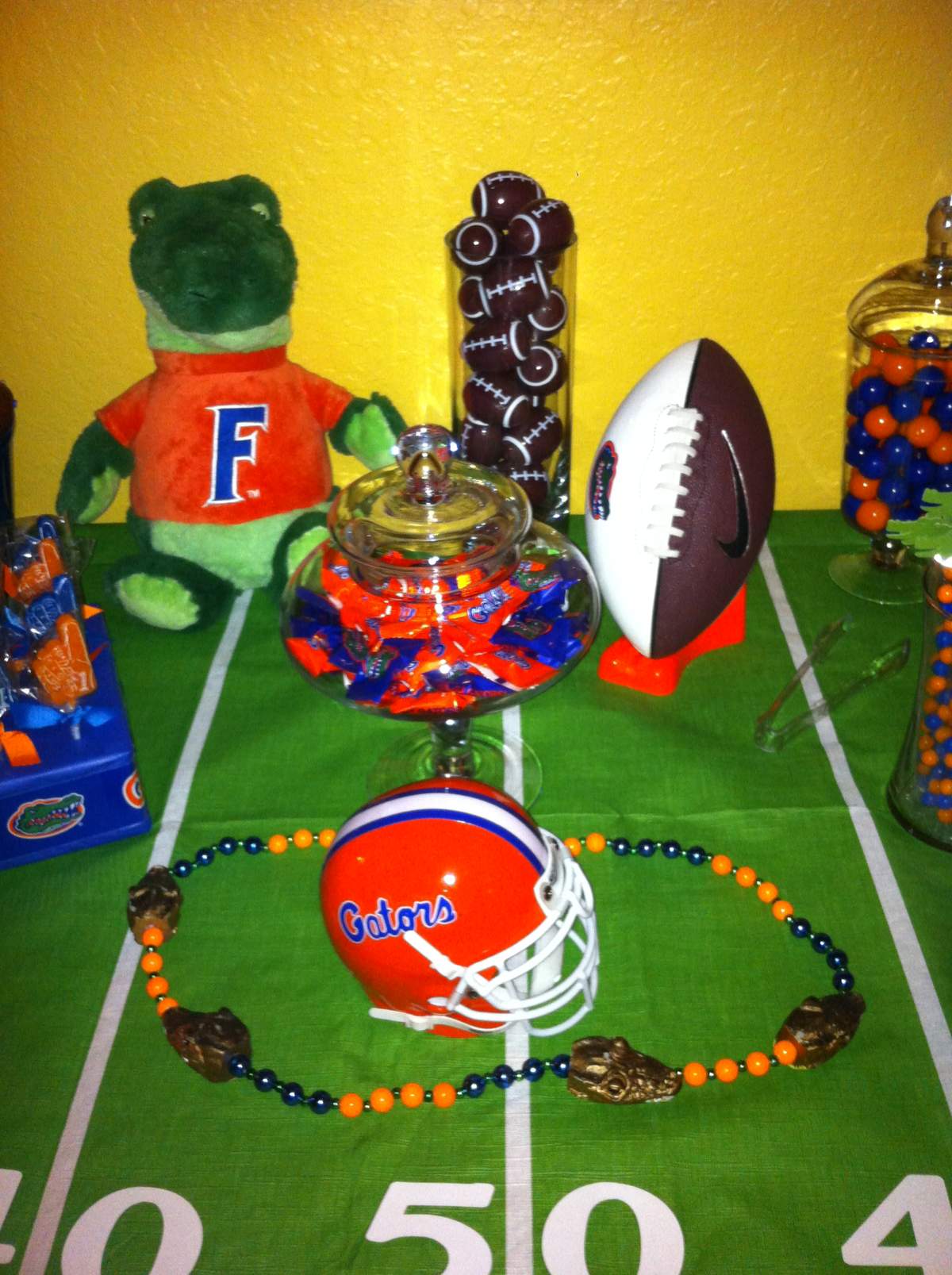 Football/Gators Birthday Party Ideas | Photo 1 of 45 | Catch My Party