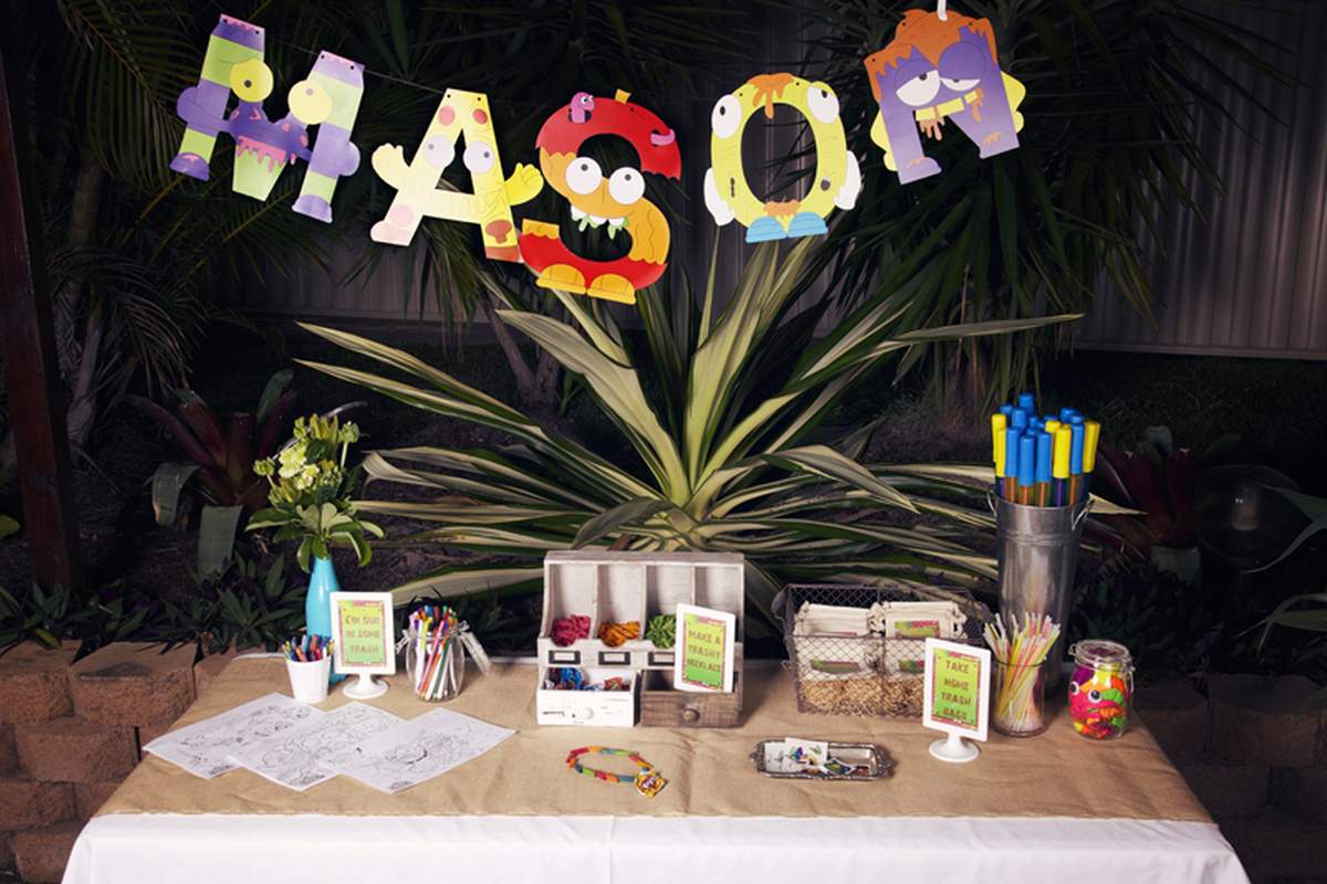Trash Pack inspired Birthday Party Ideas | Photo 1 of 30 | Catch My Party