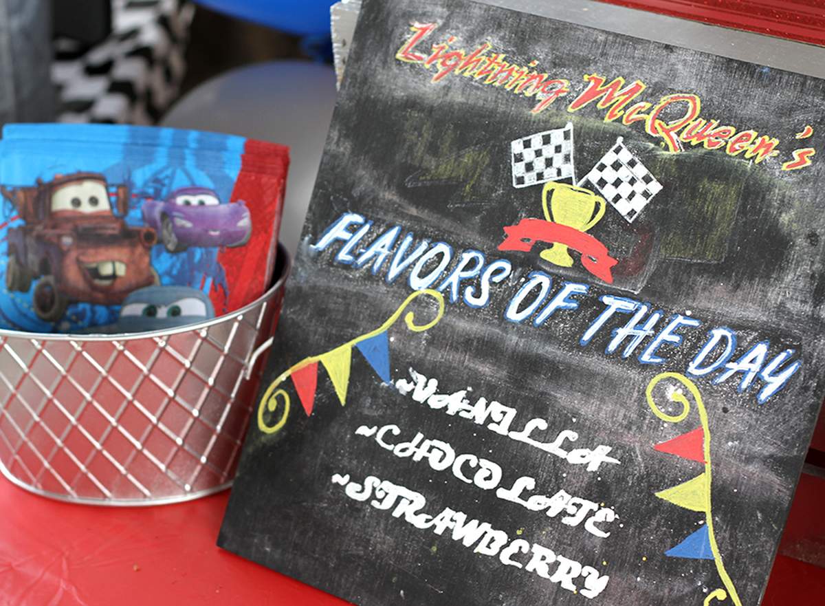 Disney Cars 2 Birthday Party Ideas | Photo 6 of 17 | Catch My Party