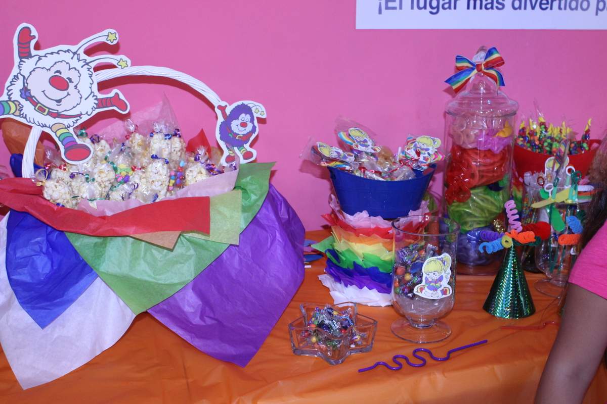 Rainbow Brite Birthday Party Ideas | Photo 12 of 14 | Catch My Party