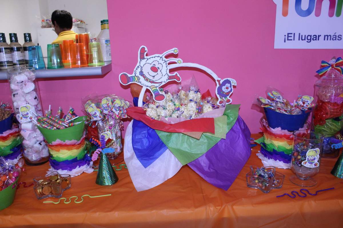 Rainbow Brite Birthday Party Ideas | Photo 12 of 14 | Catch My Party