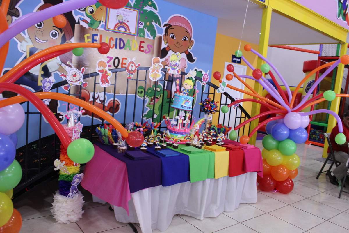 Rainbow Brite Birthday Party Ideas | Photo 11 of 14 | Catch My Party