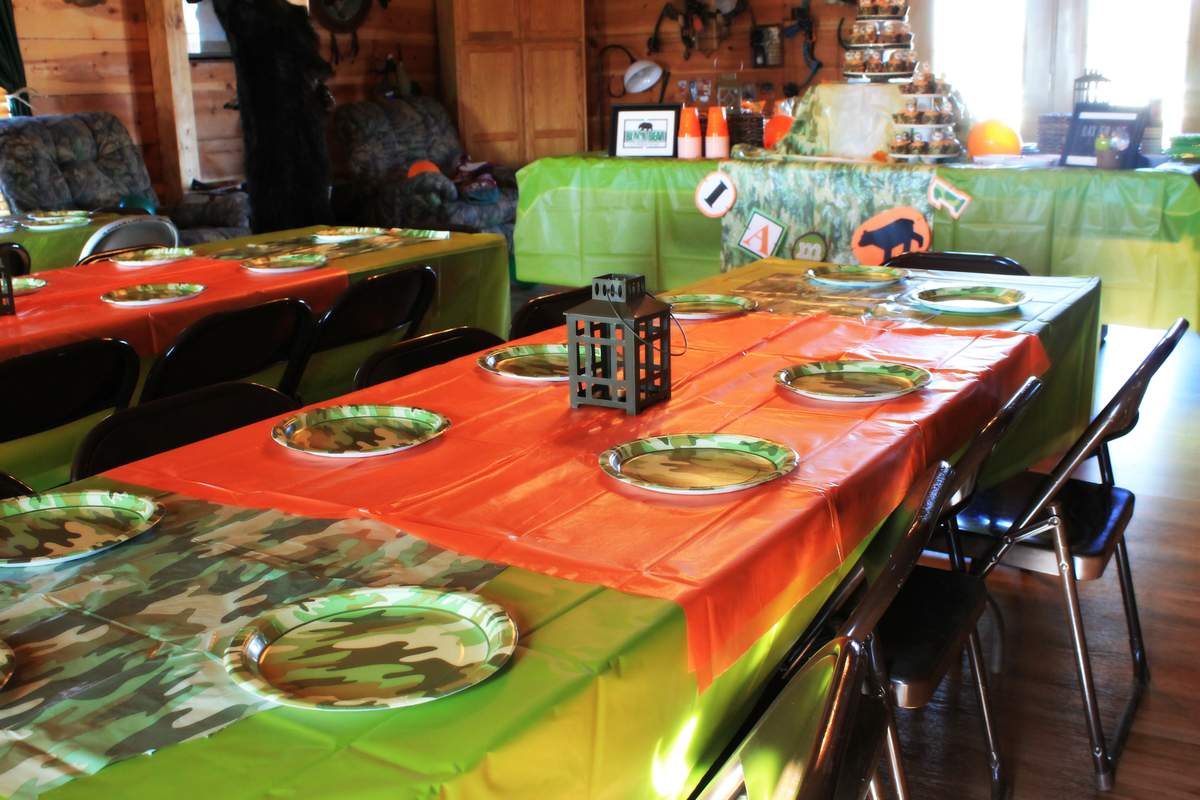 Hunting Birthday Party Ideas | Photo 18 of 18 | Catch My Party